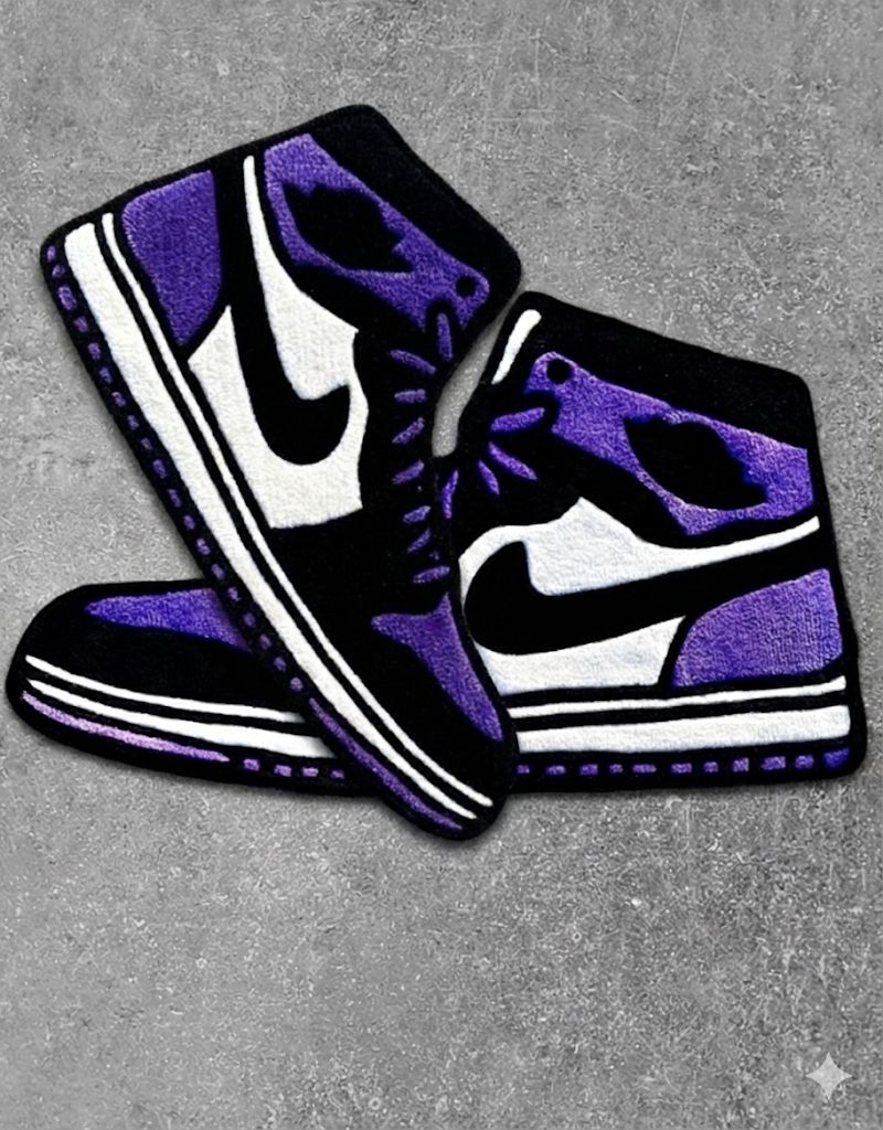 AJ1 High Bred Toe Sneaker – NAVAH